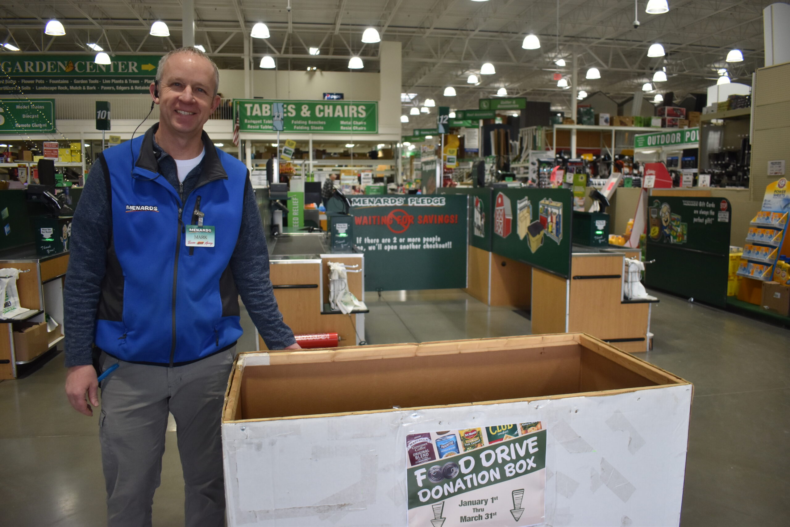 Menards food drive | News, Sports, Jobs - The Journal